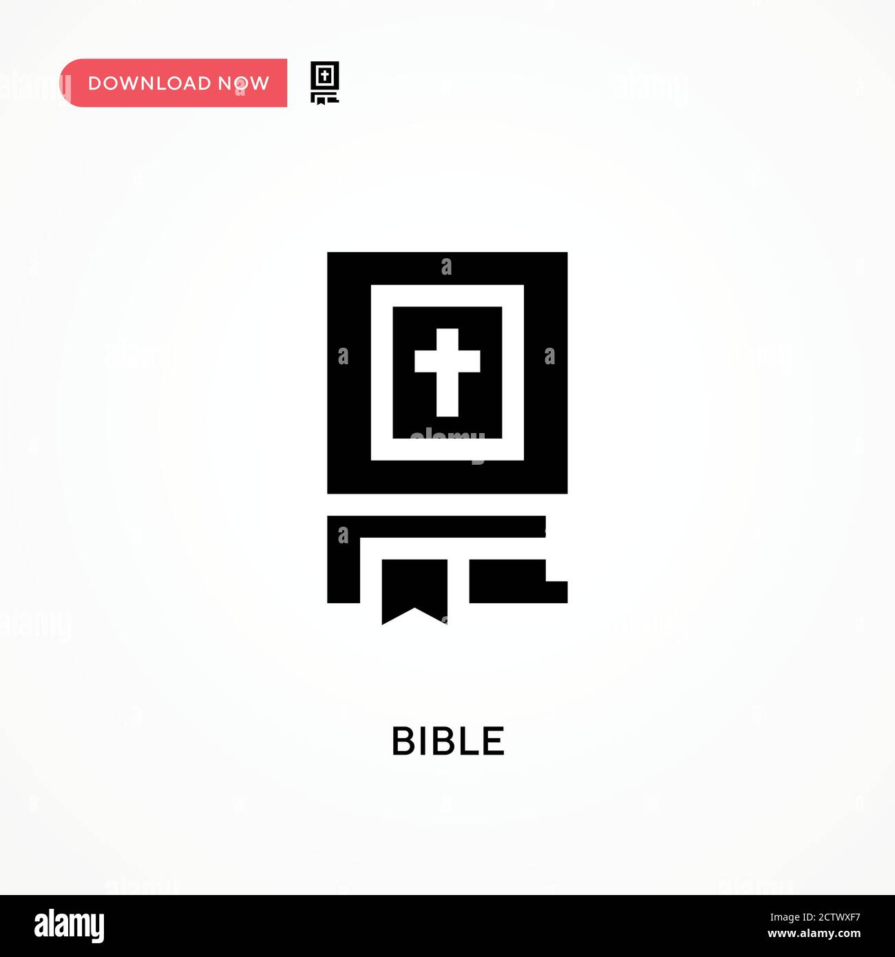 Bible vector icon. . Modern, simple flat vector illustration for web ...