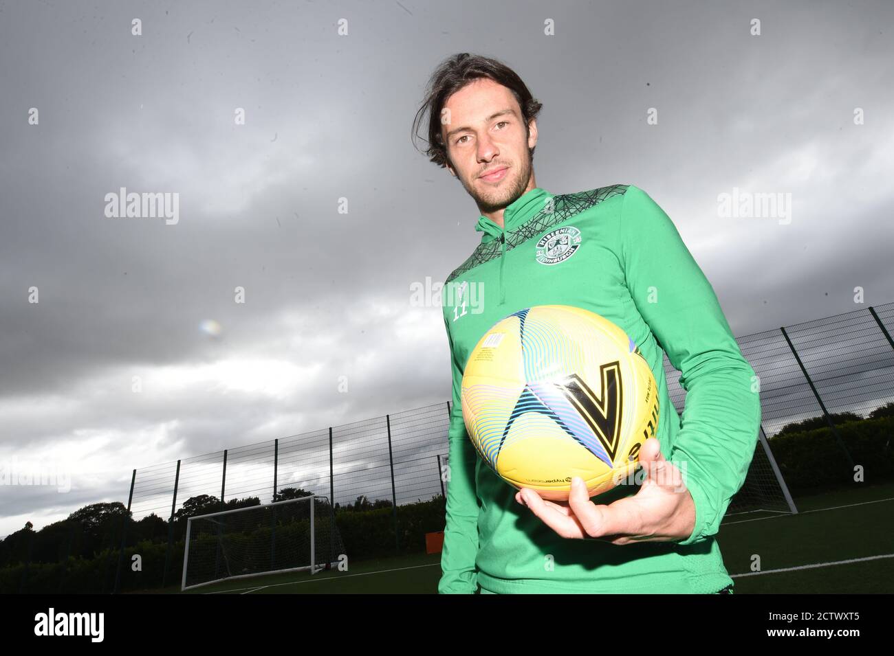 Tranent, Ormiston, East Lothian.Scotland. UK 25th Sept 20. Hibernian ...
