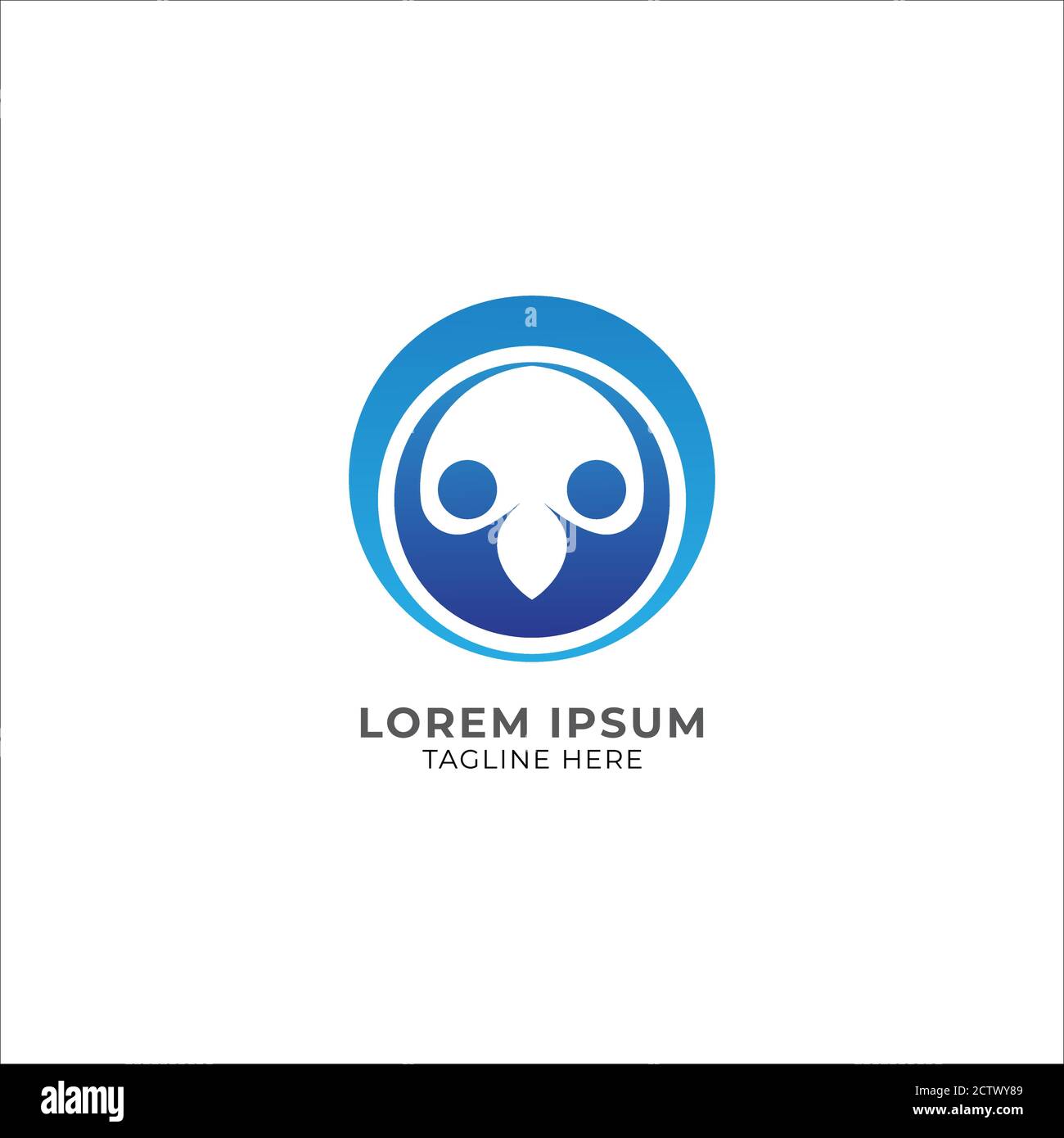 Health monitoring services logo design template isolated on white ...