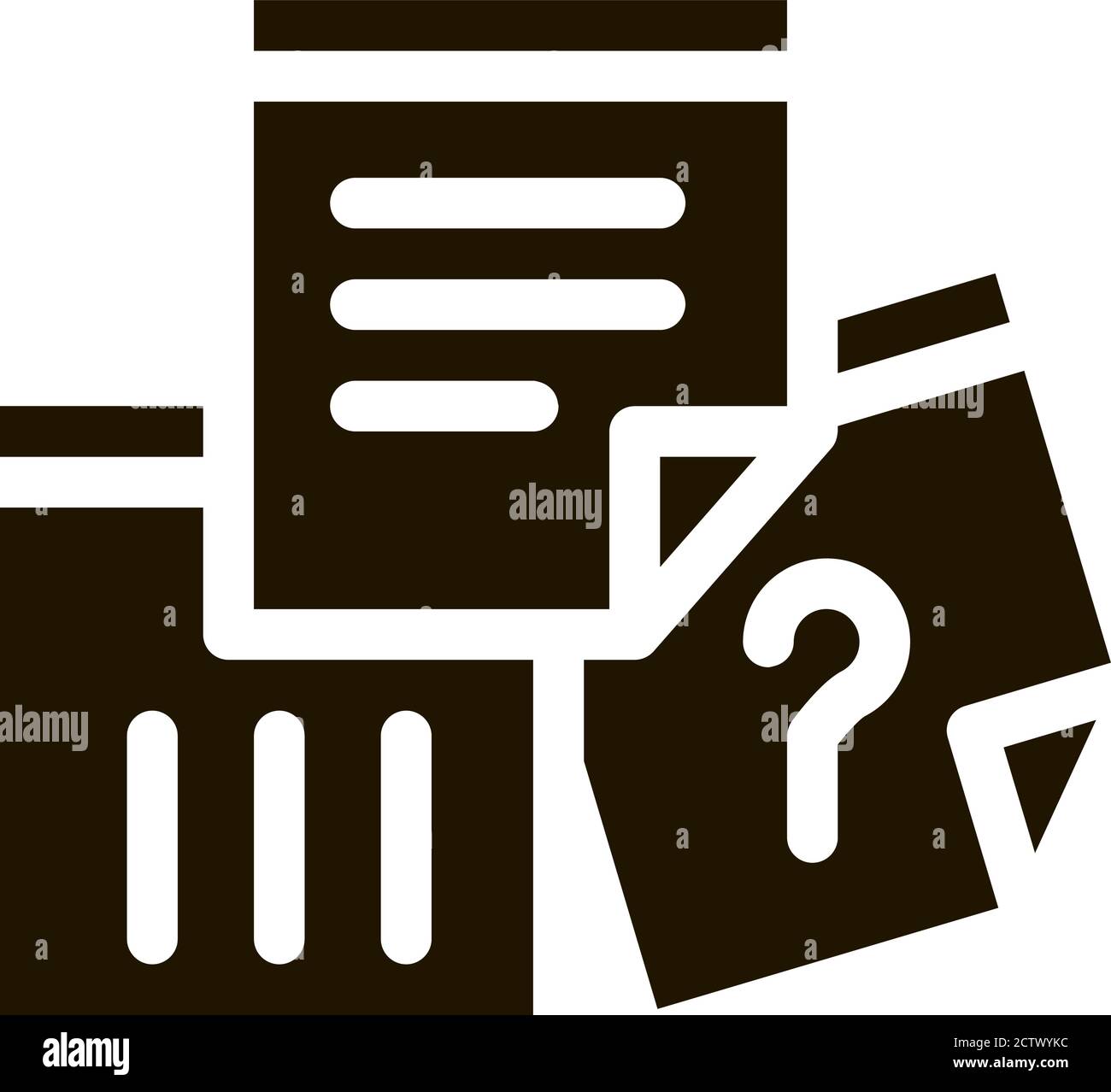 Paper Question And Exclamatory Sign Agile Vector Stock Vector Image ...