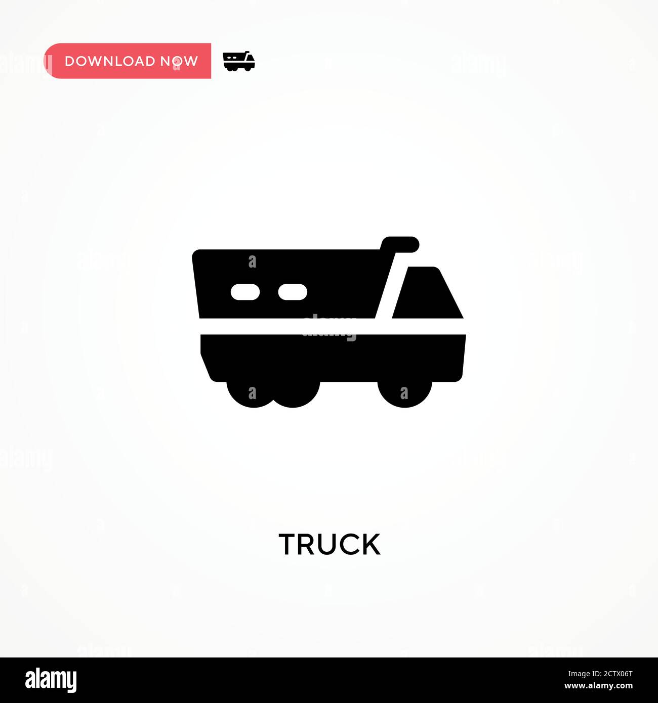 Truck vector icon. . Modern, simple flat vector illustration for web ...