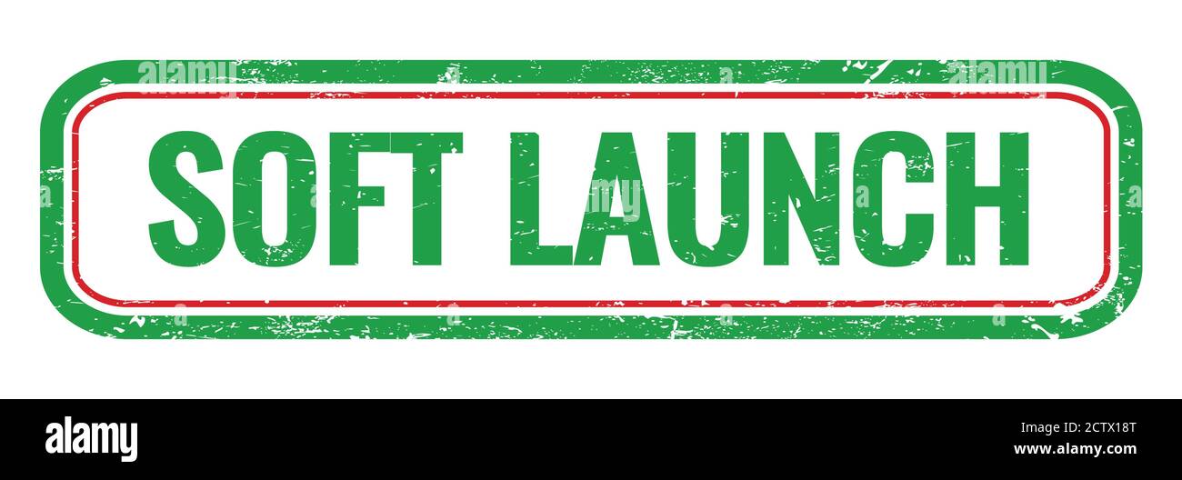 Soft launch stamp hi-res stock photography and images - Alamy