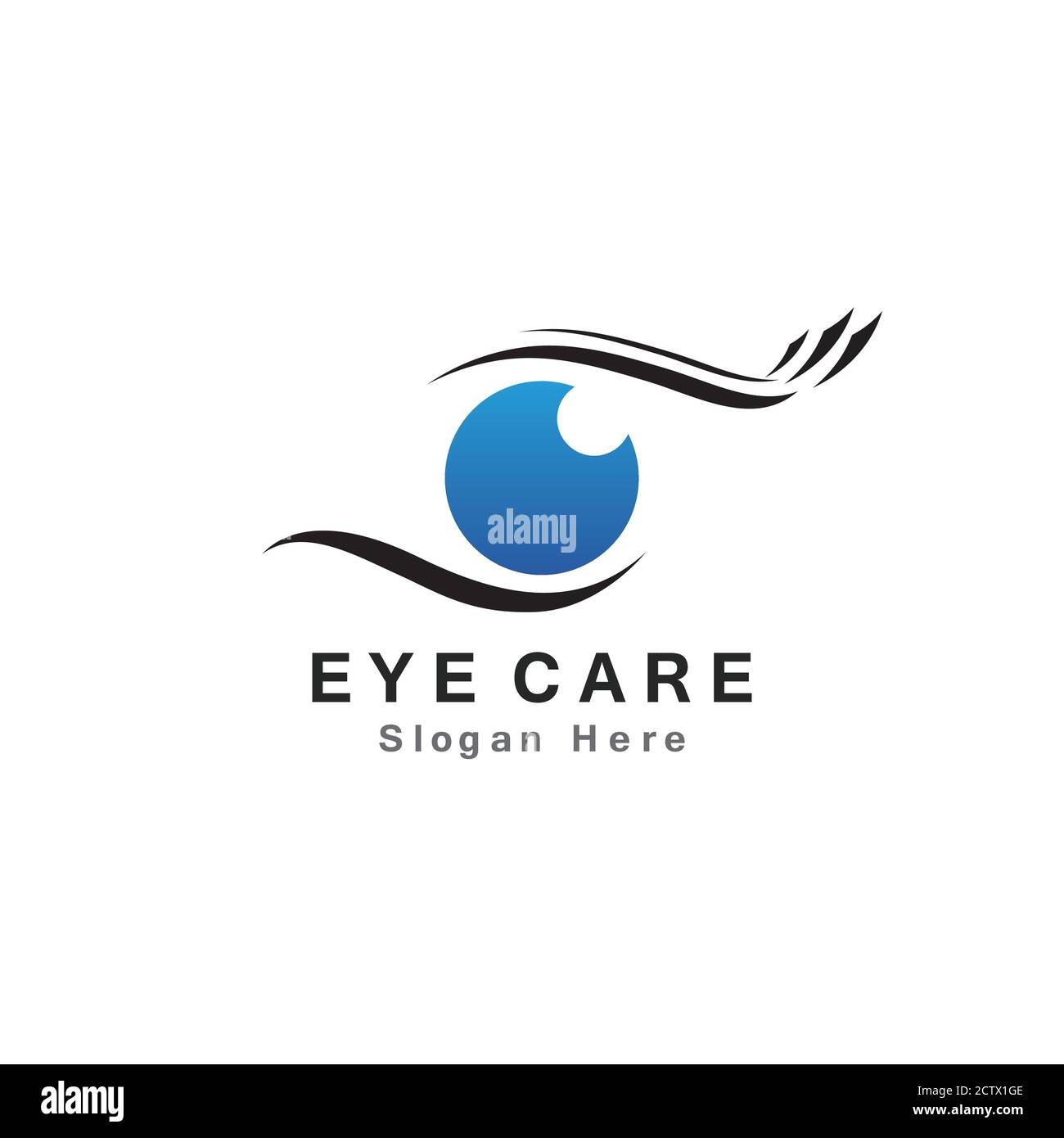 Eye Care vector logo design Stock Vector Image & Art - Alamy