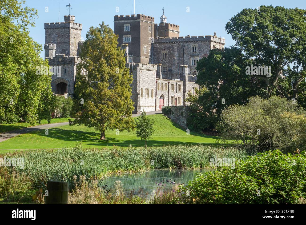 Powderham castle hi-res stock photography and images - Alamy
