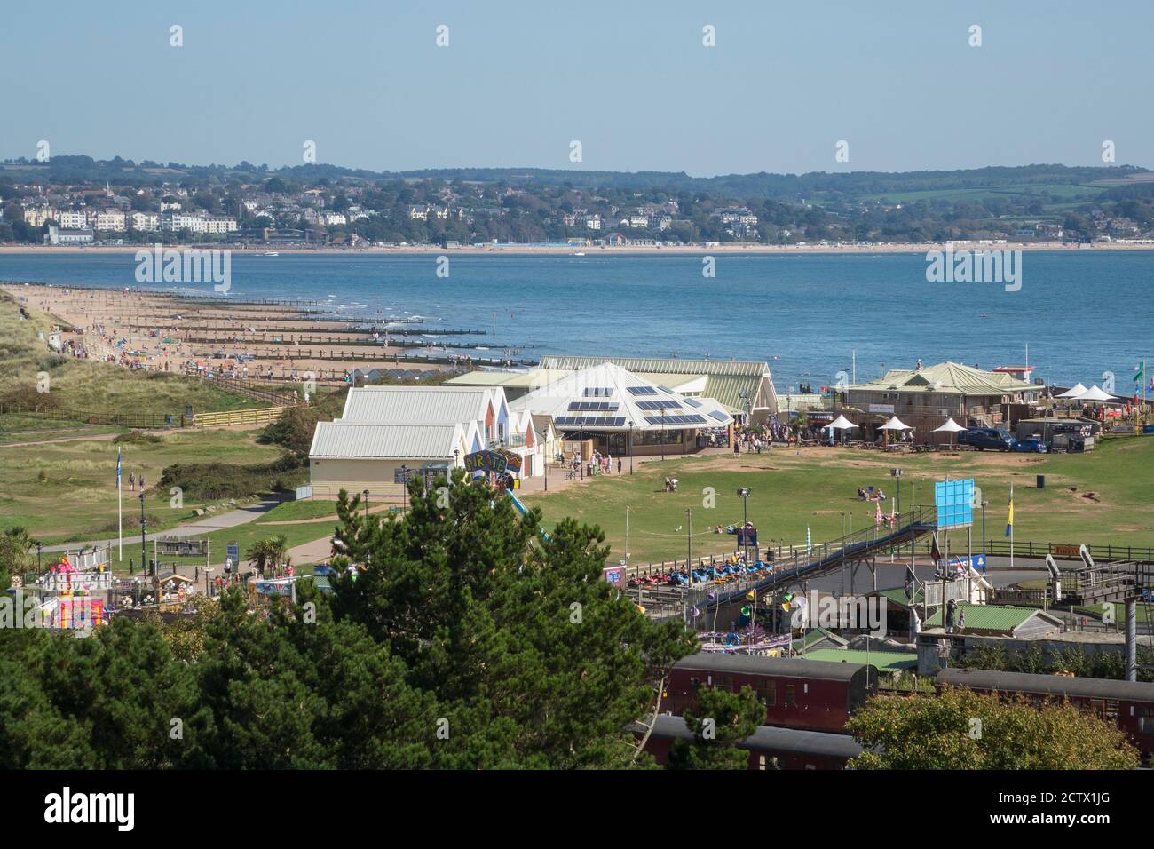 Devon aerial view dawlish hi-res stock photography and images - Alamy