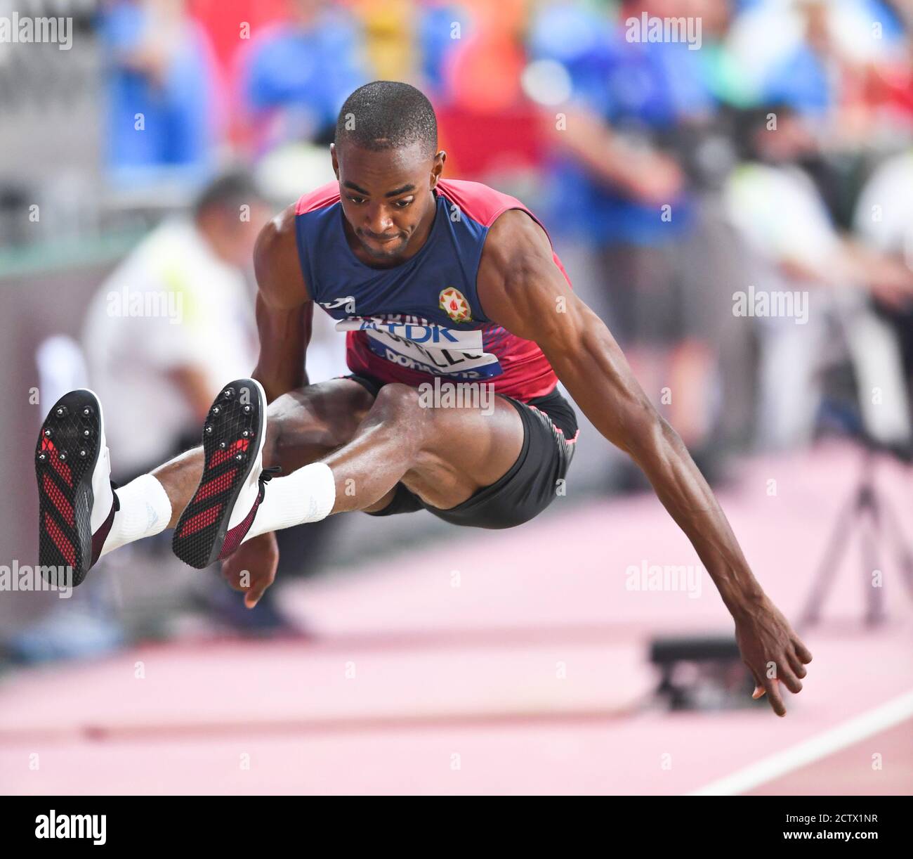 Alexis Copello (Azerbaijan). Triple Jump preliminary round. IAAF World ...