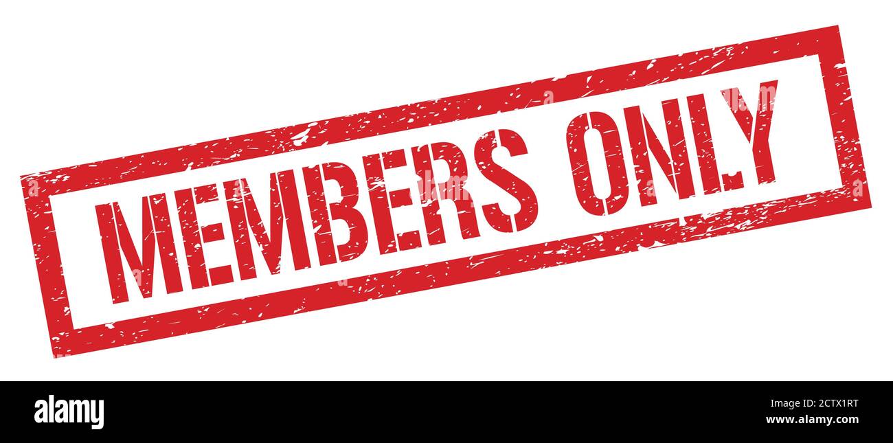 Members Only Sign High Resolution Stock Photography and Images - Alamy