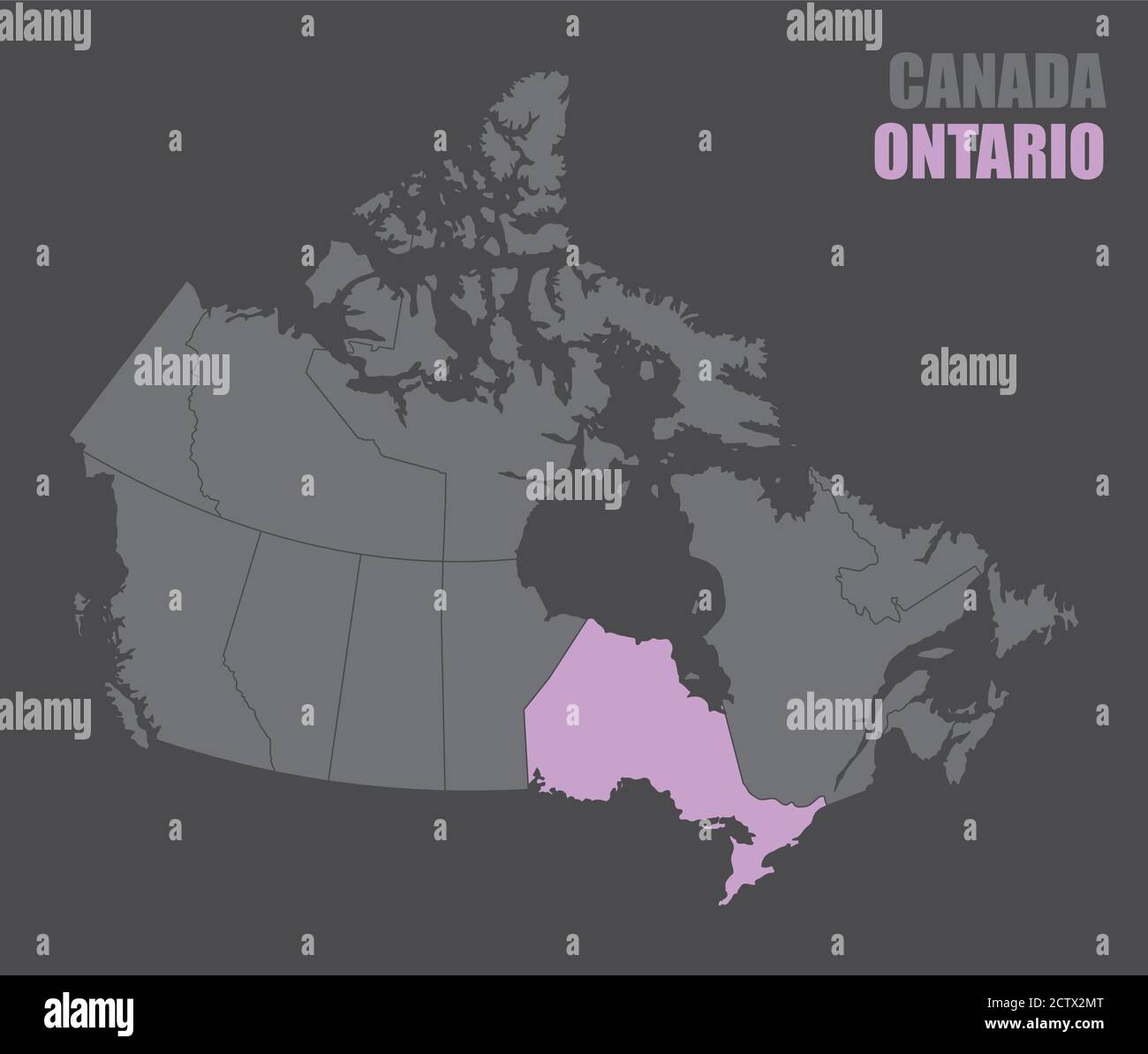 Grey county ontario Stock Vector Images - Alamy