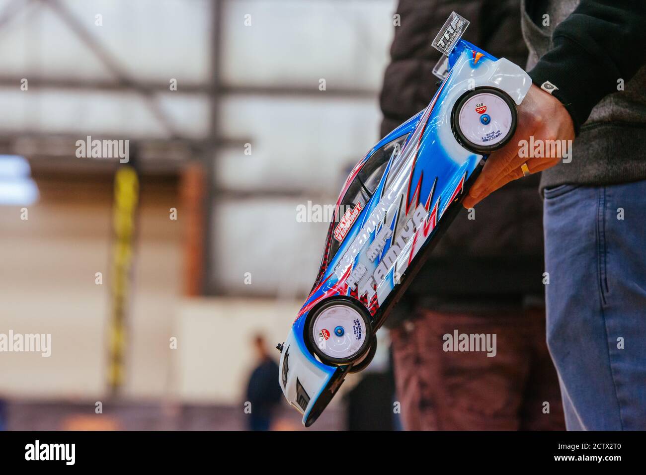 Indoor RC Car Race in Melbourne Australia Stock Photo - Alamy