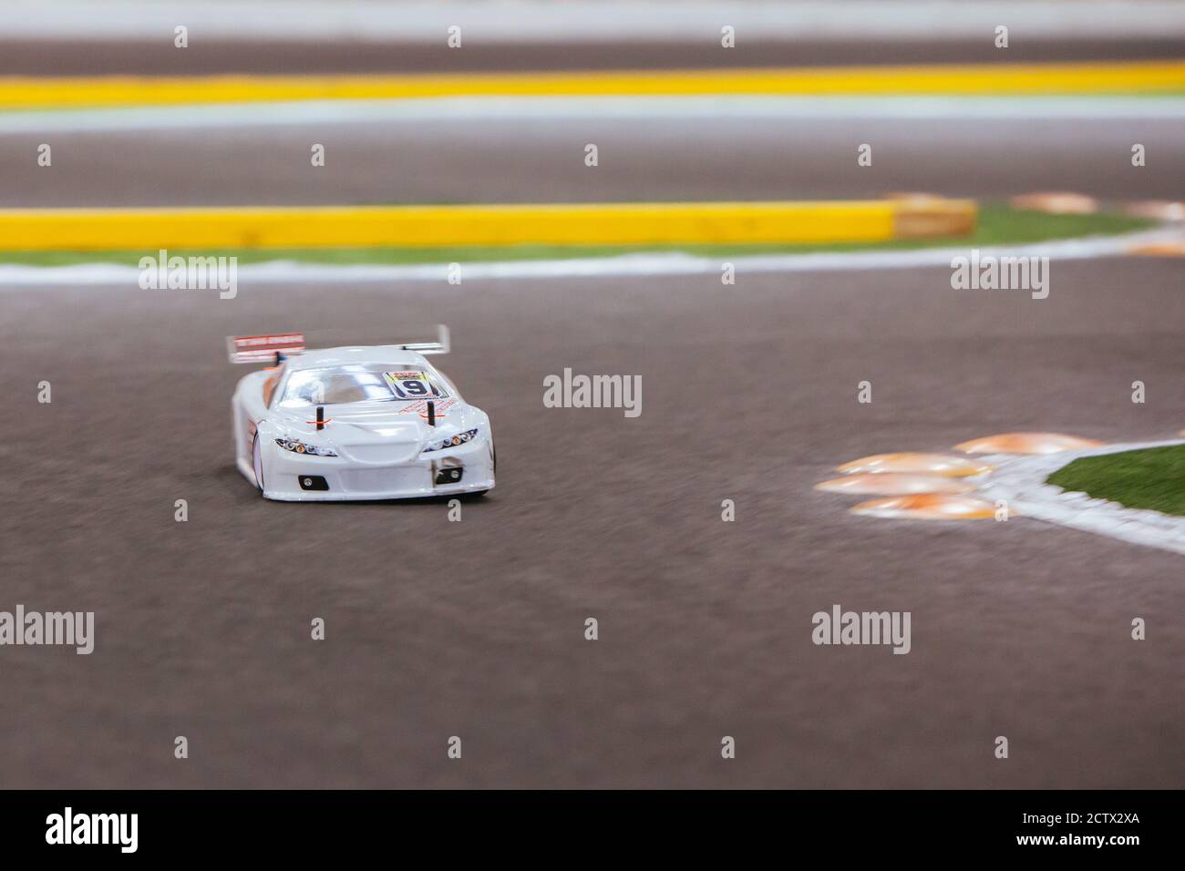 Indoor RC Car Race in Melbourne Australia Stock Photo - Alamy