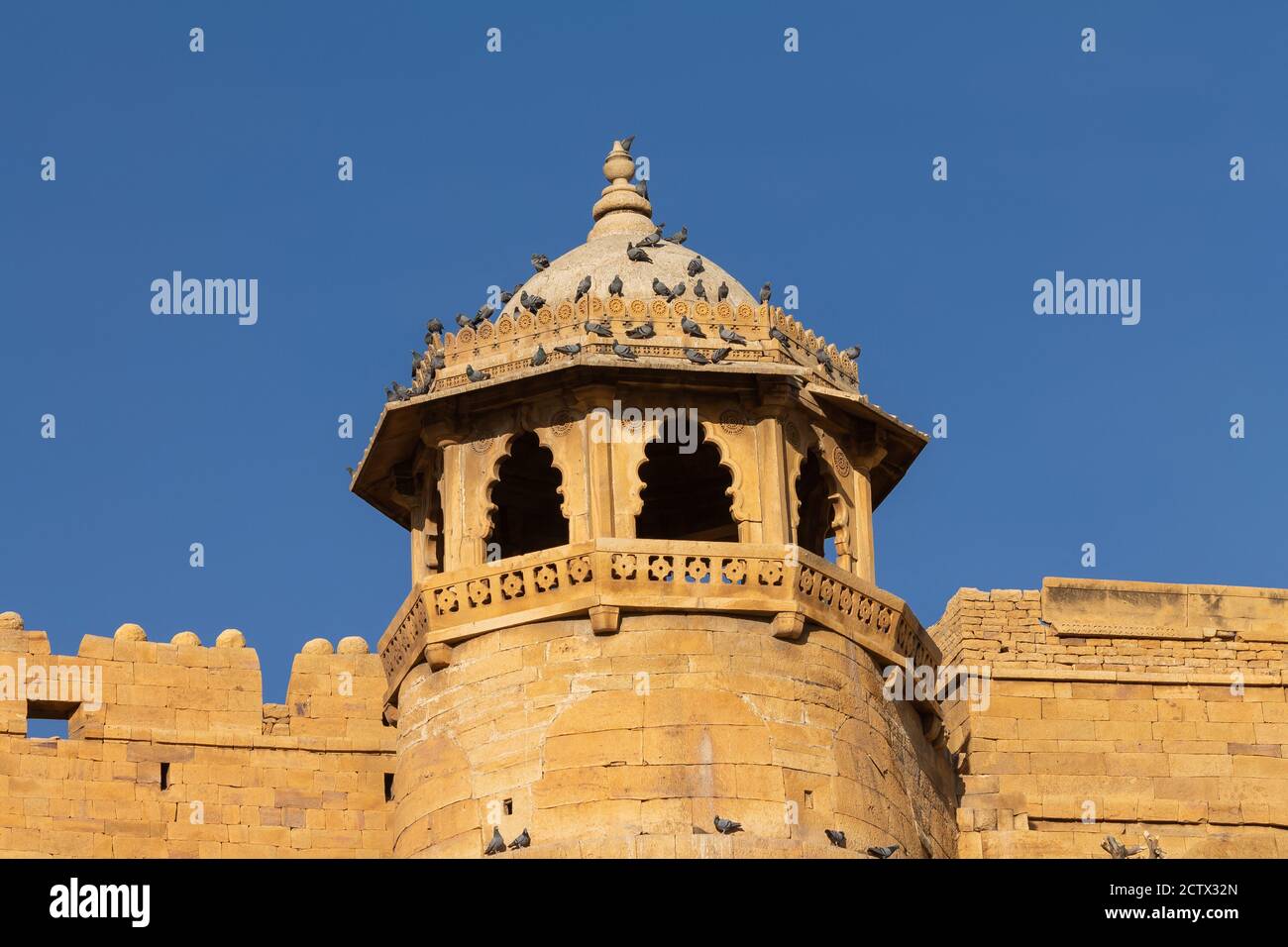Jaisalmer, Rajasthan, India- Feb 18,2020.A Structure Inside The Fort ...