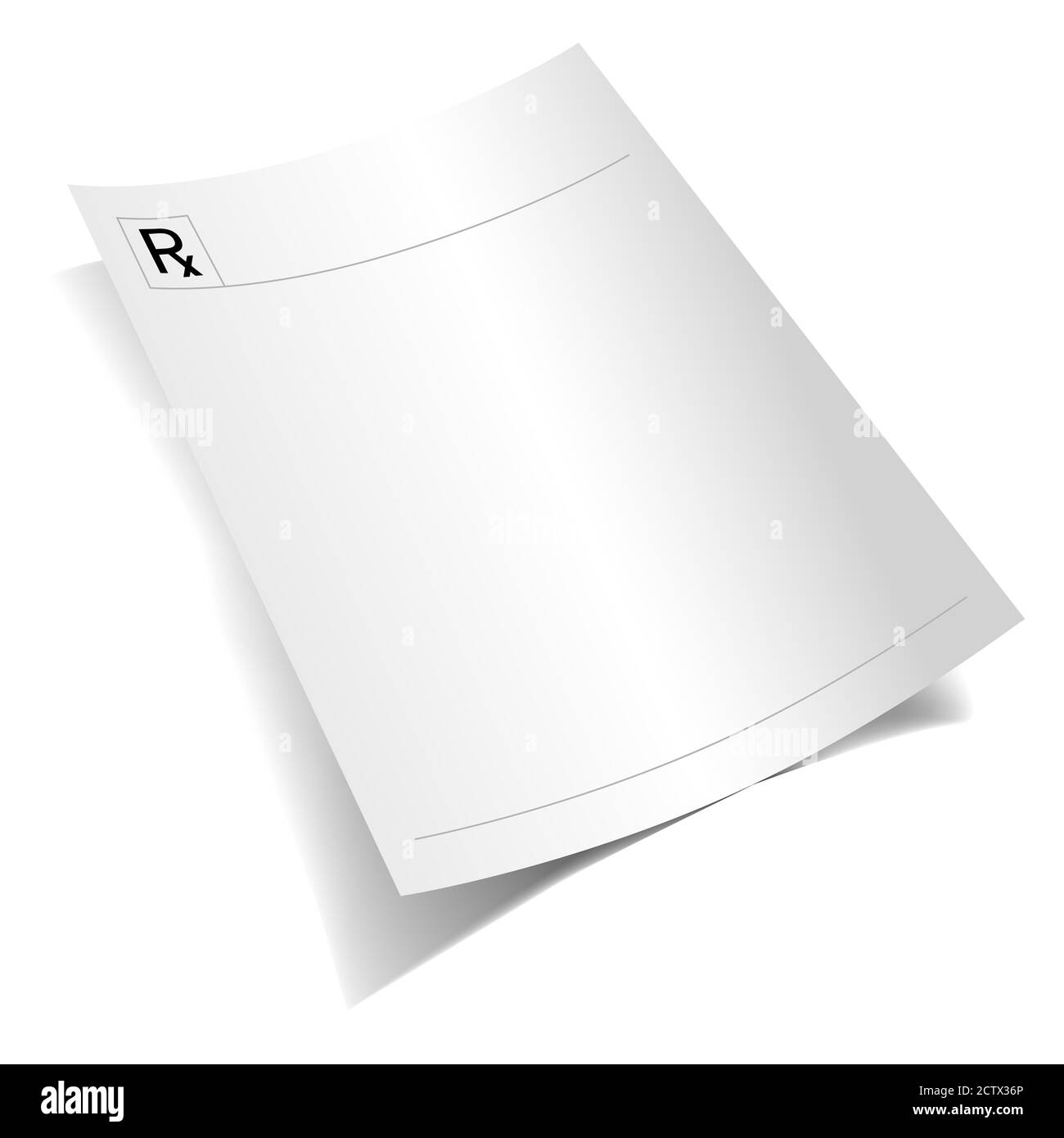 On Rx Sheet of medical Rx prescription sheet from a pad Required form ...