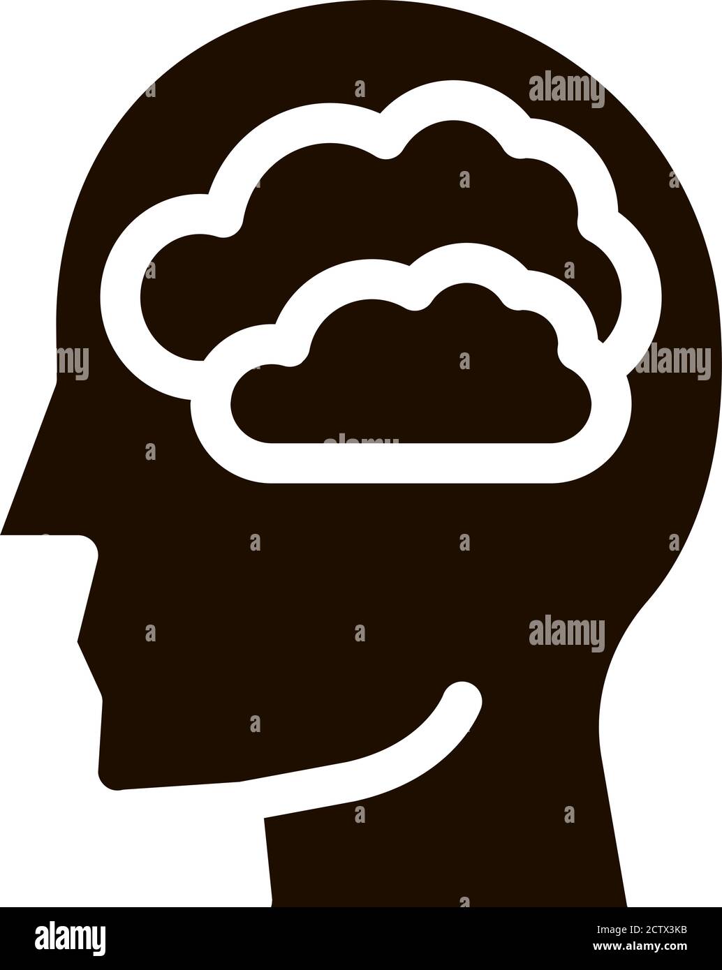 Human Mind Silhouette