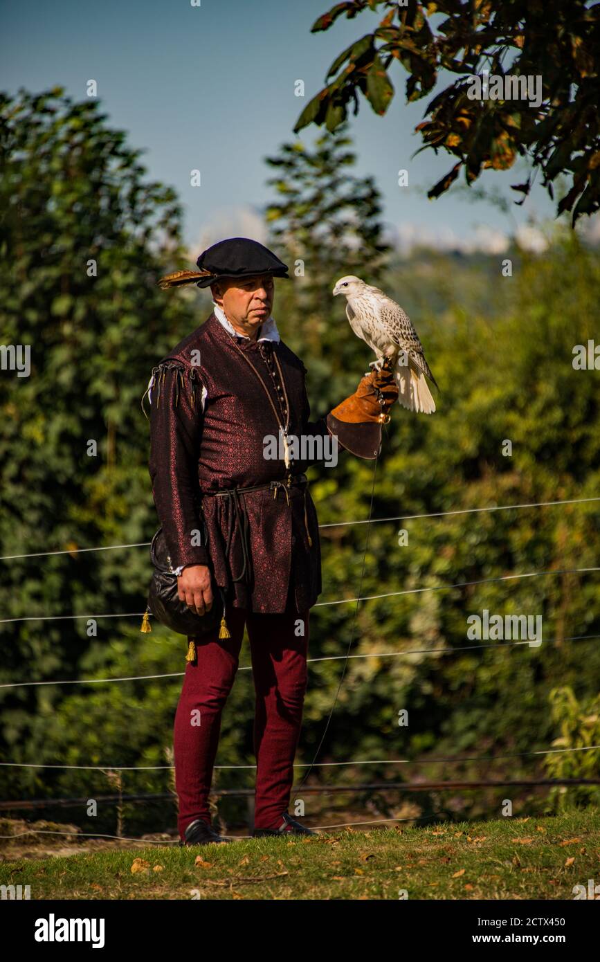 English falconer hi-res stock photography and images - Alamy