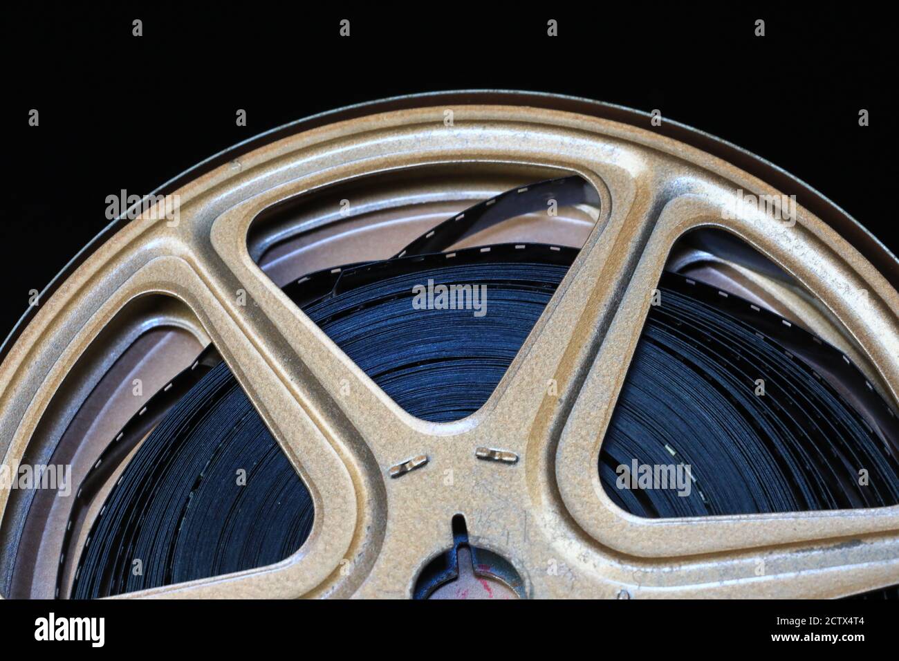 Motion picture film reel Stock Photo - Alamy