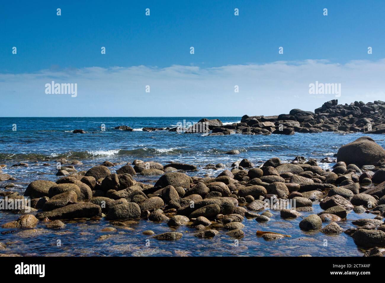 Porth Minick, St Mary's, Isles of Scilly Stock Photo - Alamy
