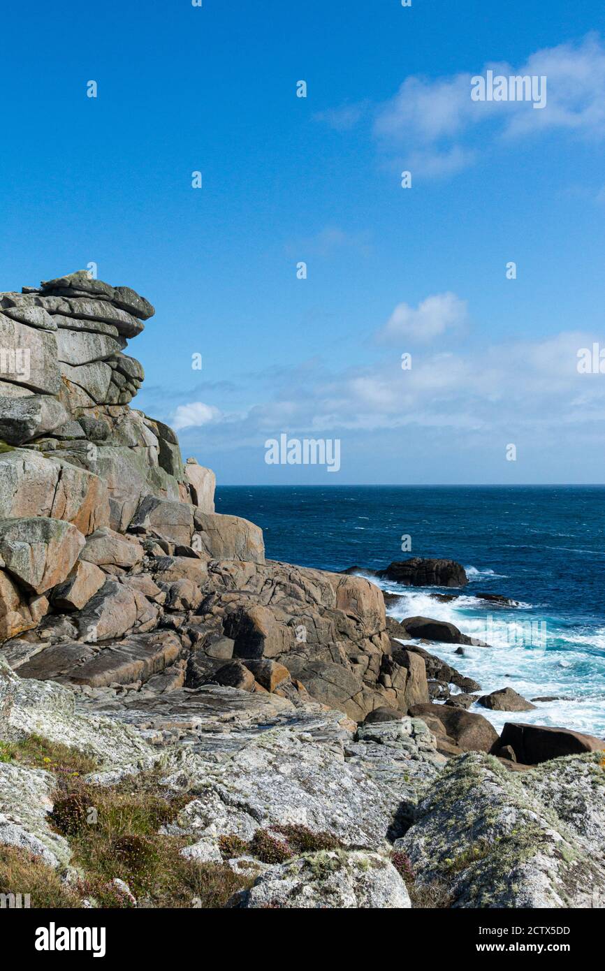 Giant's Castle, St Mary's, Isles of Scilly Stock Photo - Alamy