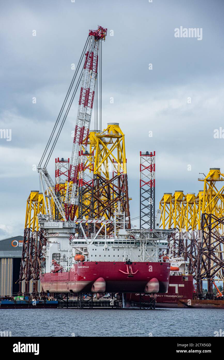 "Seajacks Scylla" is the worlds most advanced offshore wind farm ...