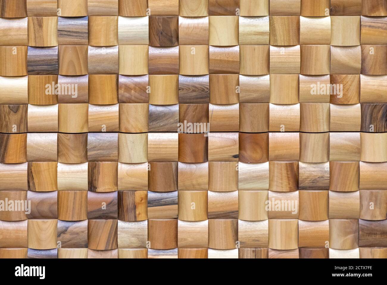 Small Tiles Modern Wood Background Wall Texture Stock Photo - Alamy