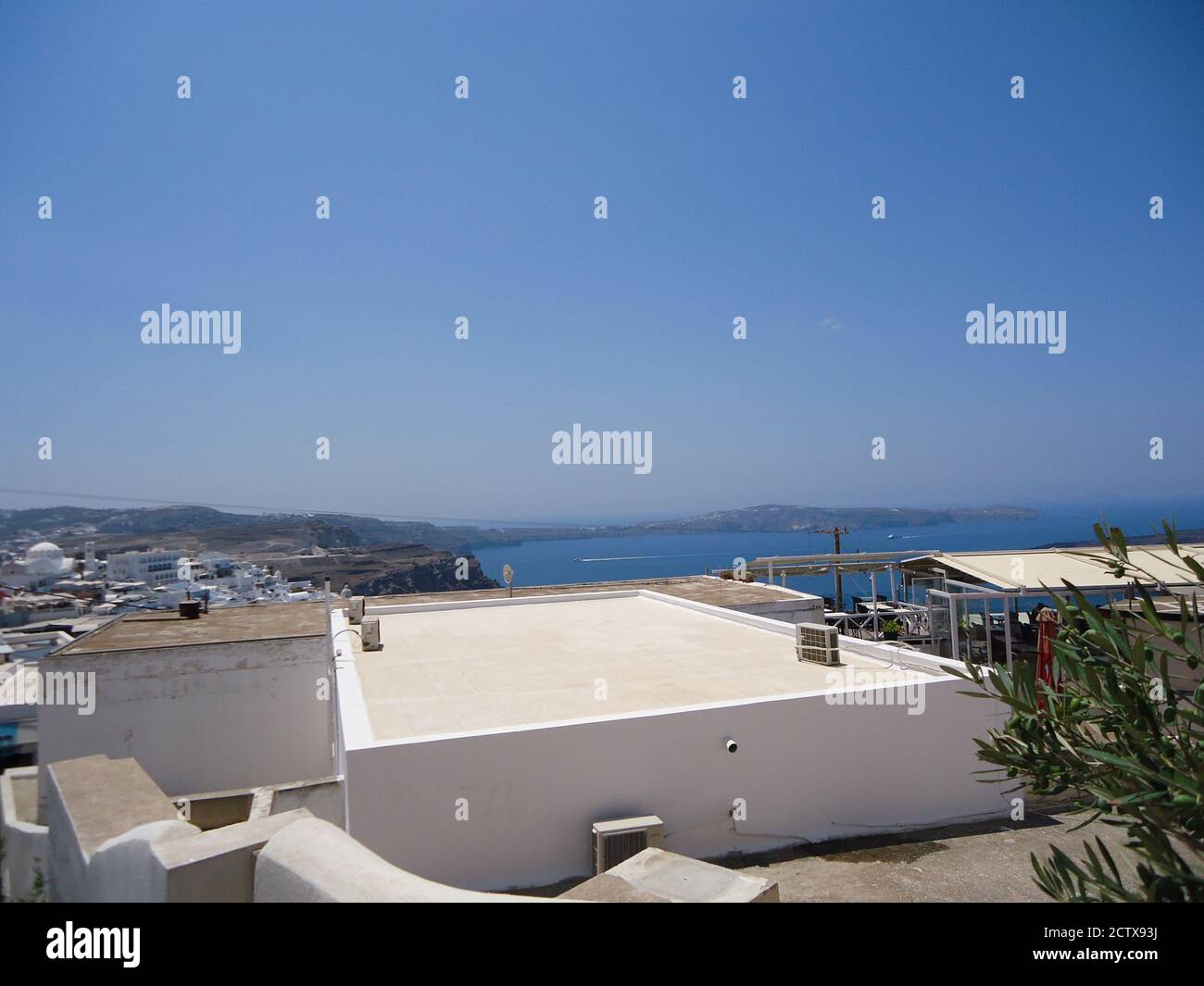 Santorini volcano eruption hi-res stock photography and images - Alamy