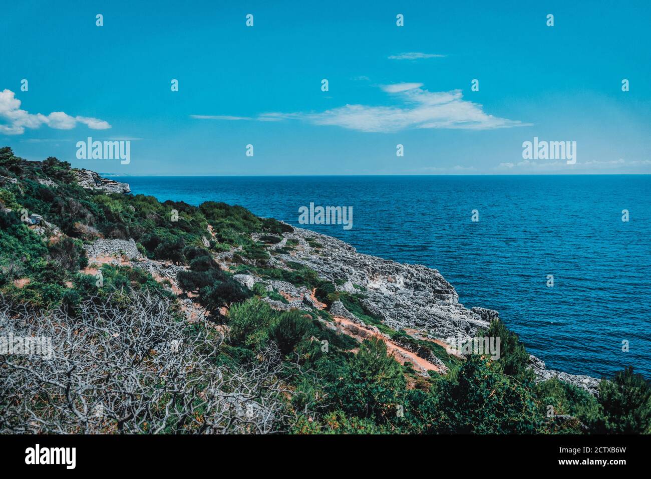 fantastic view on salento and puglia land Stock Photo - Alamy