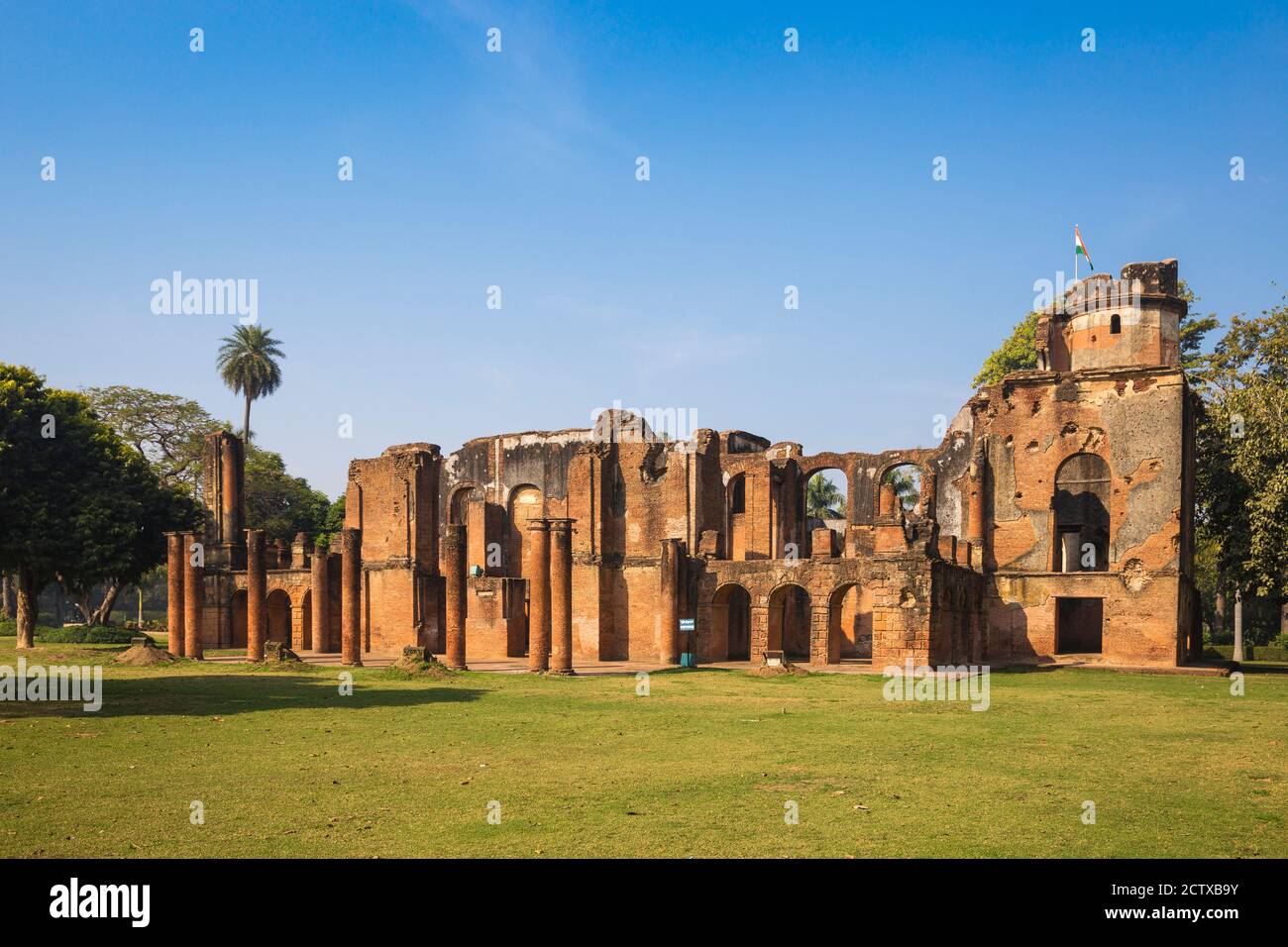 India, Uttar Pradesh, Lucknow, British Residency Stock Photo - Alamy