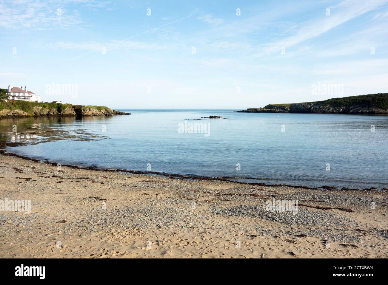 Cemaes Bay Anglesey Wales UK Stock Photo - Alamy
