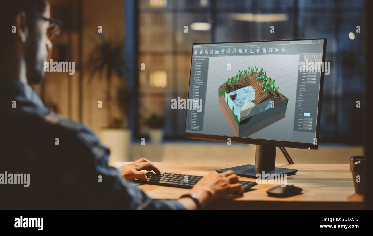 3d editor hi-res stock photography and images - Alamy