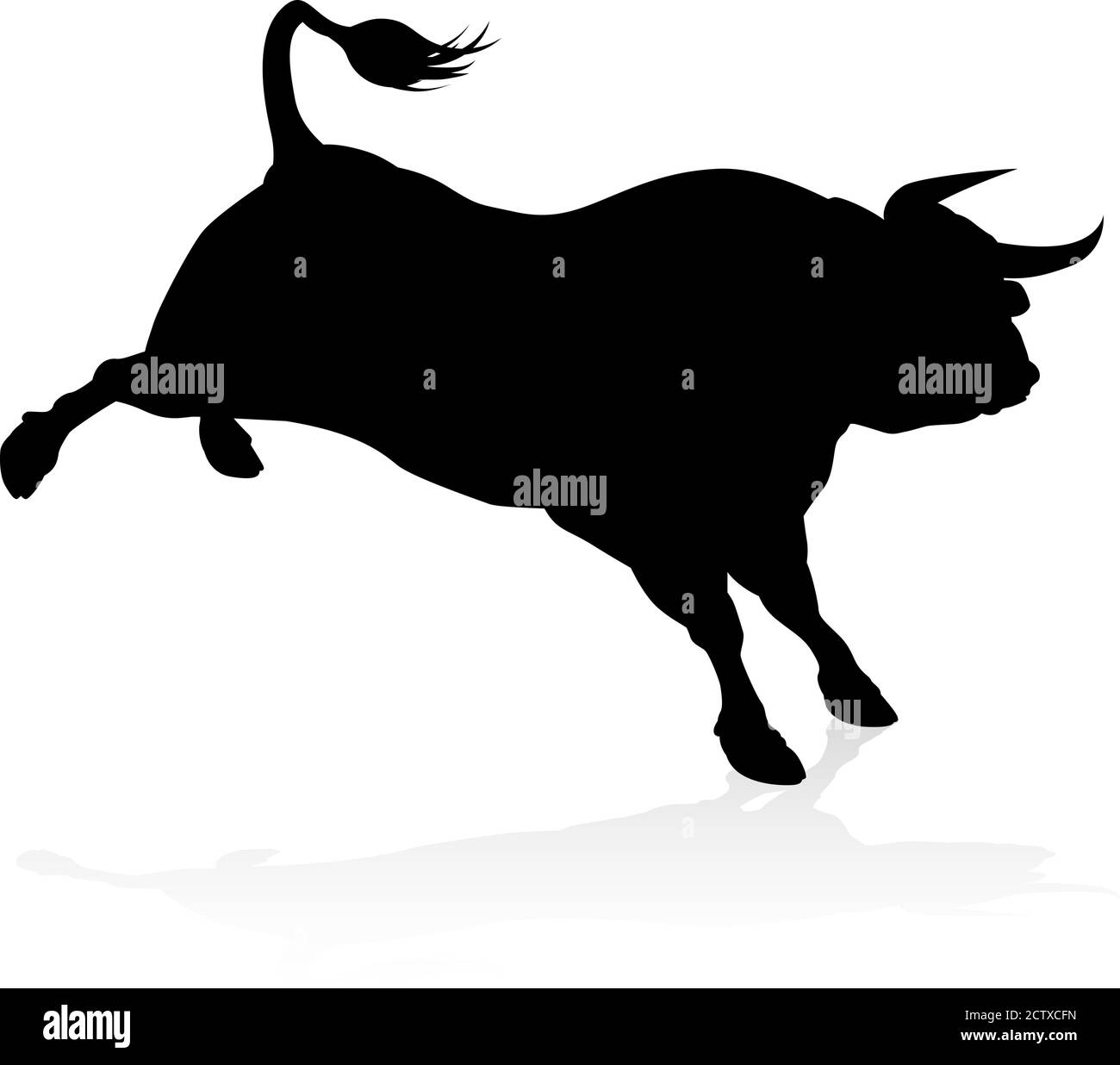 Bull shape Stock Vector Images - Alamy