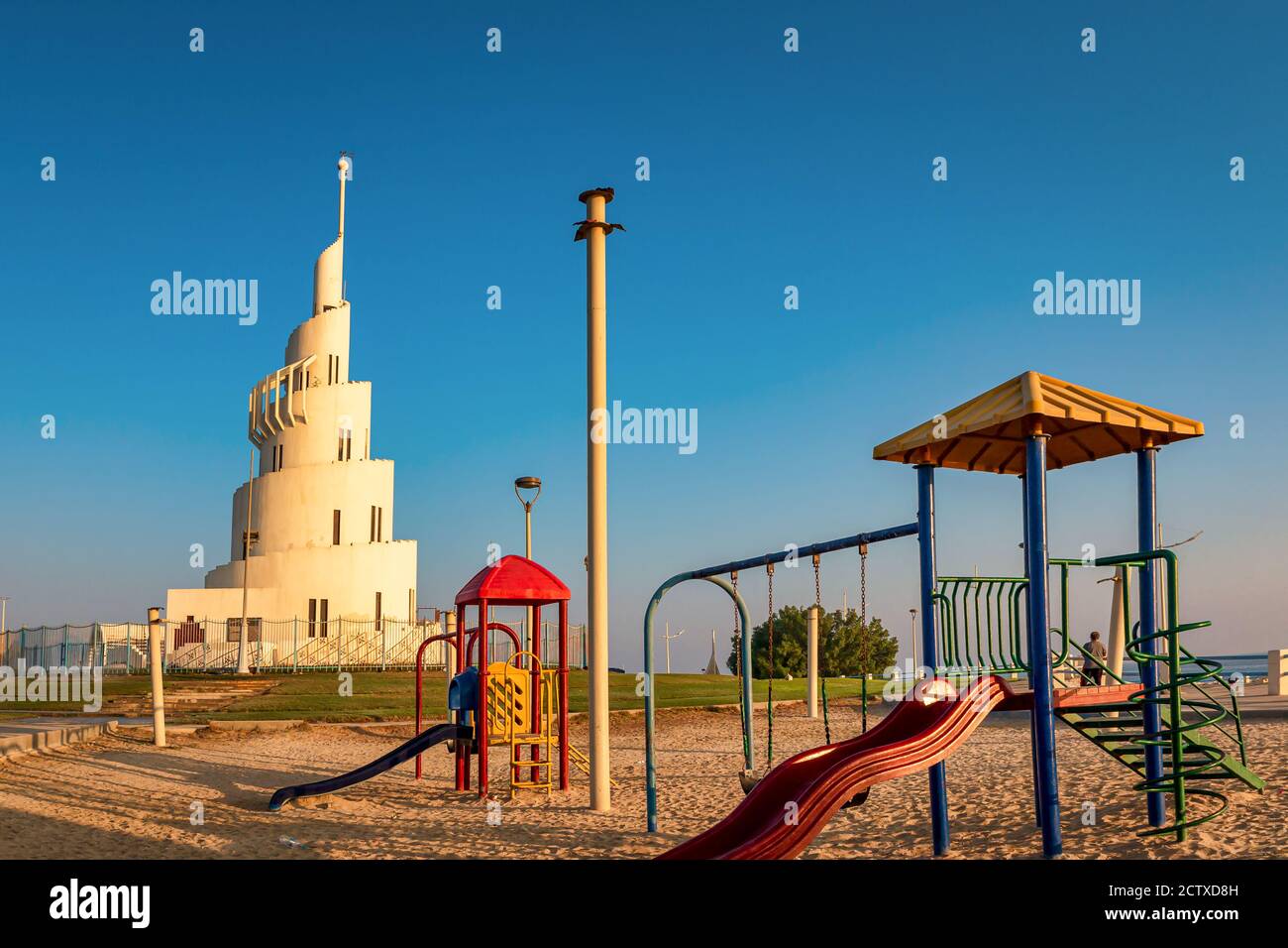 Wonderful morning view near Marjan island in Dammam Corniche -Saudi ...