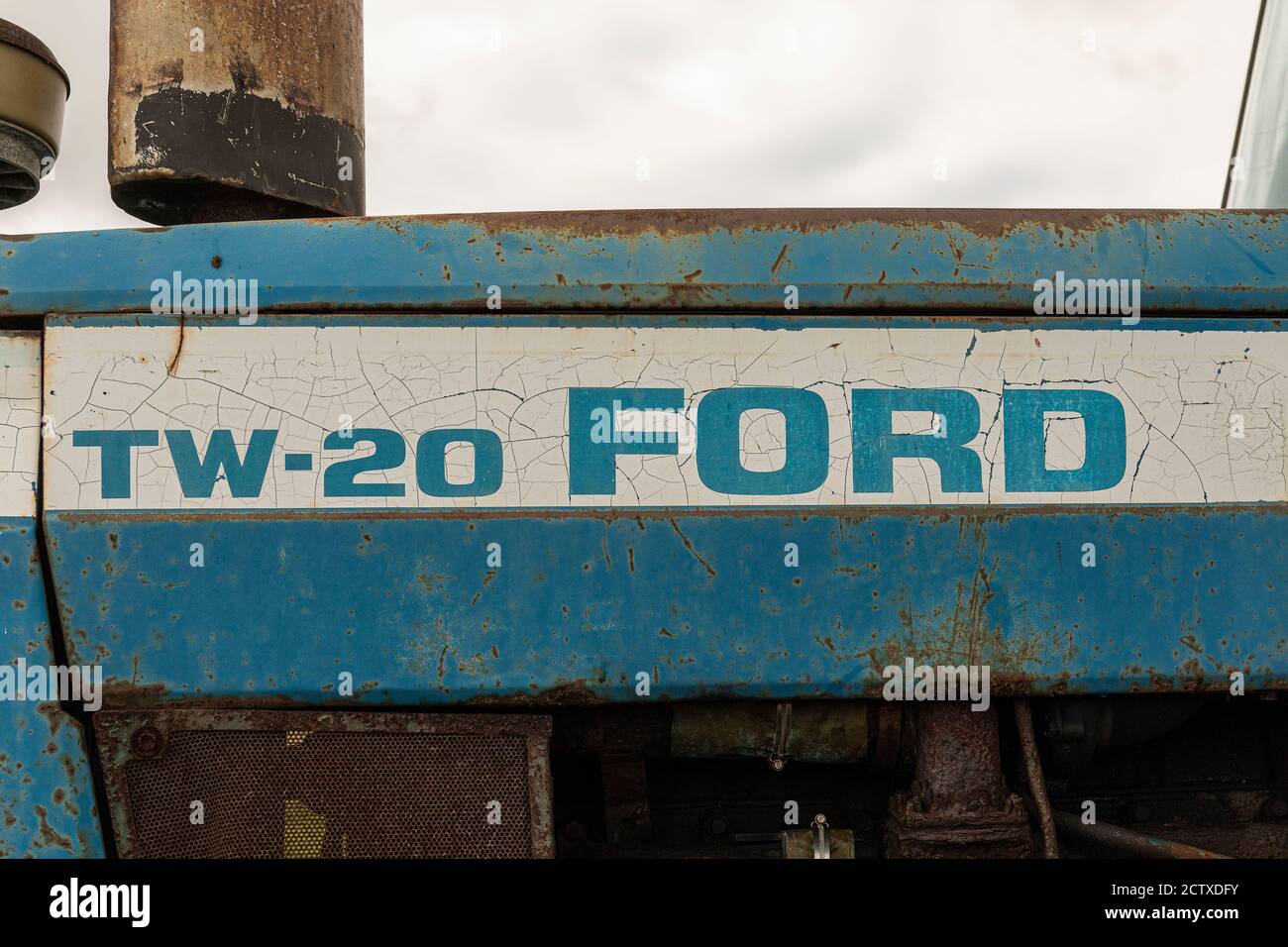 Ford TW-20 Tractor Stock Photo - Alamy