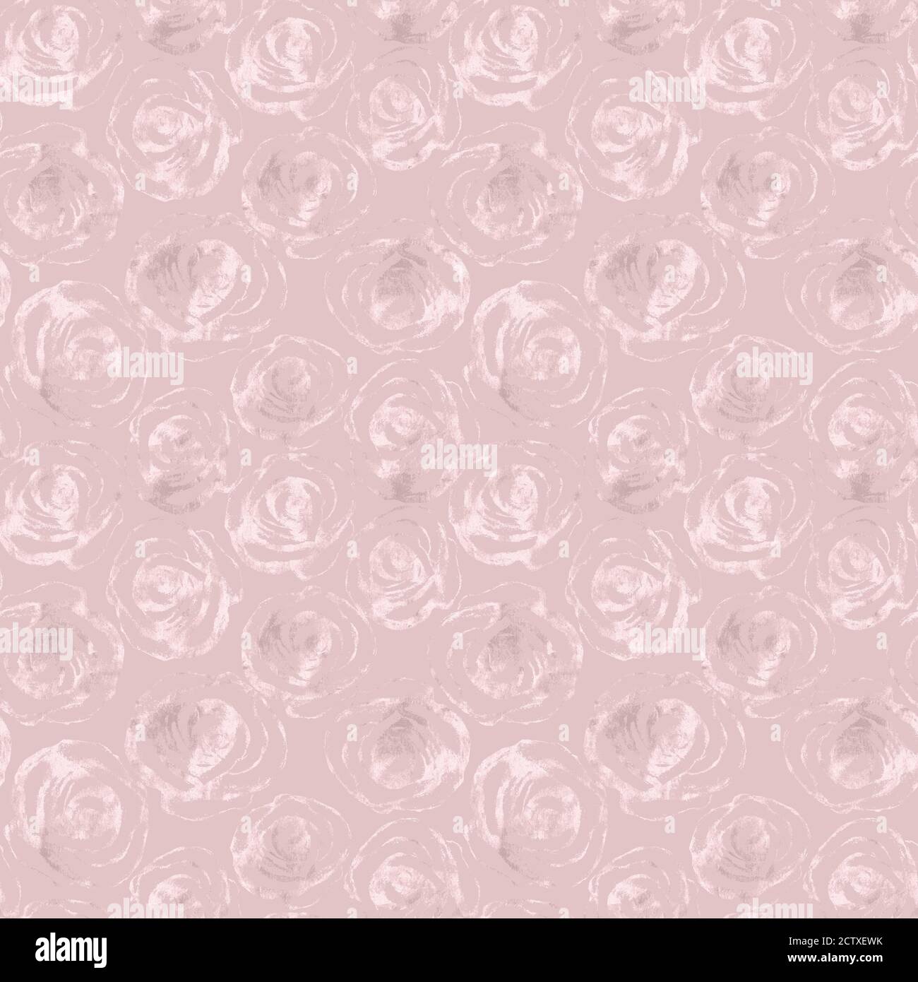 Seamless wallpaper pink roses hi-res stock photography and images - Alamy