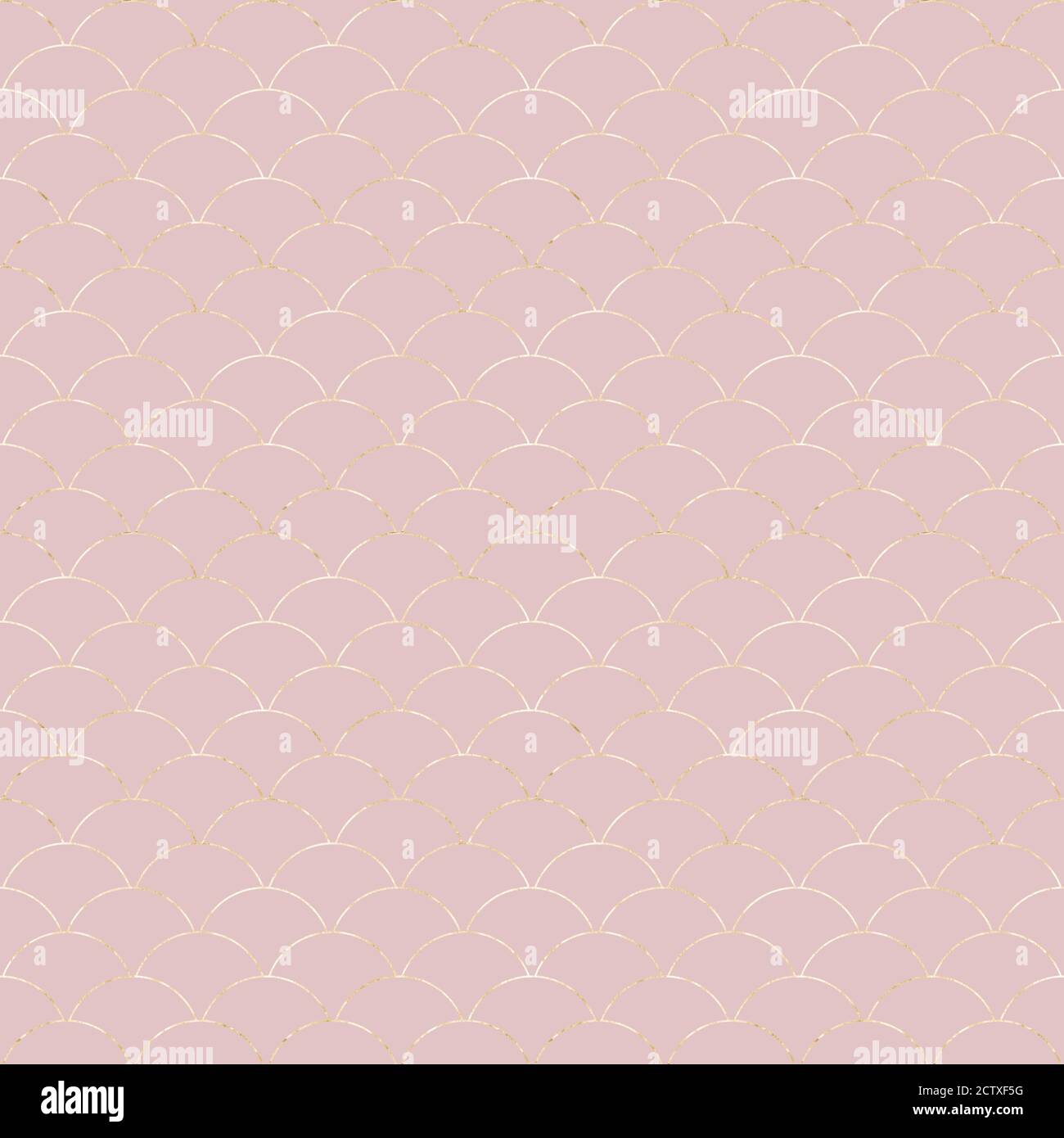 Mermaid fish scale wave japanese luxury silver seamless pattern. Light ...