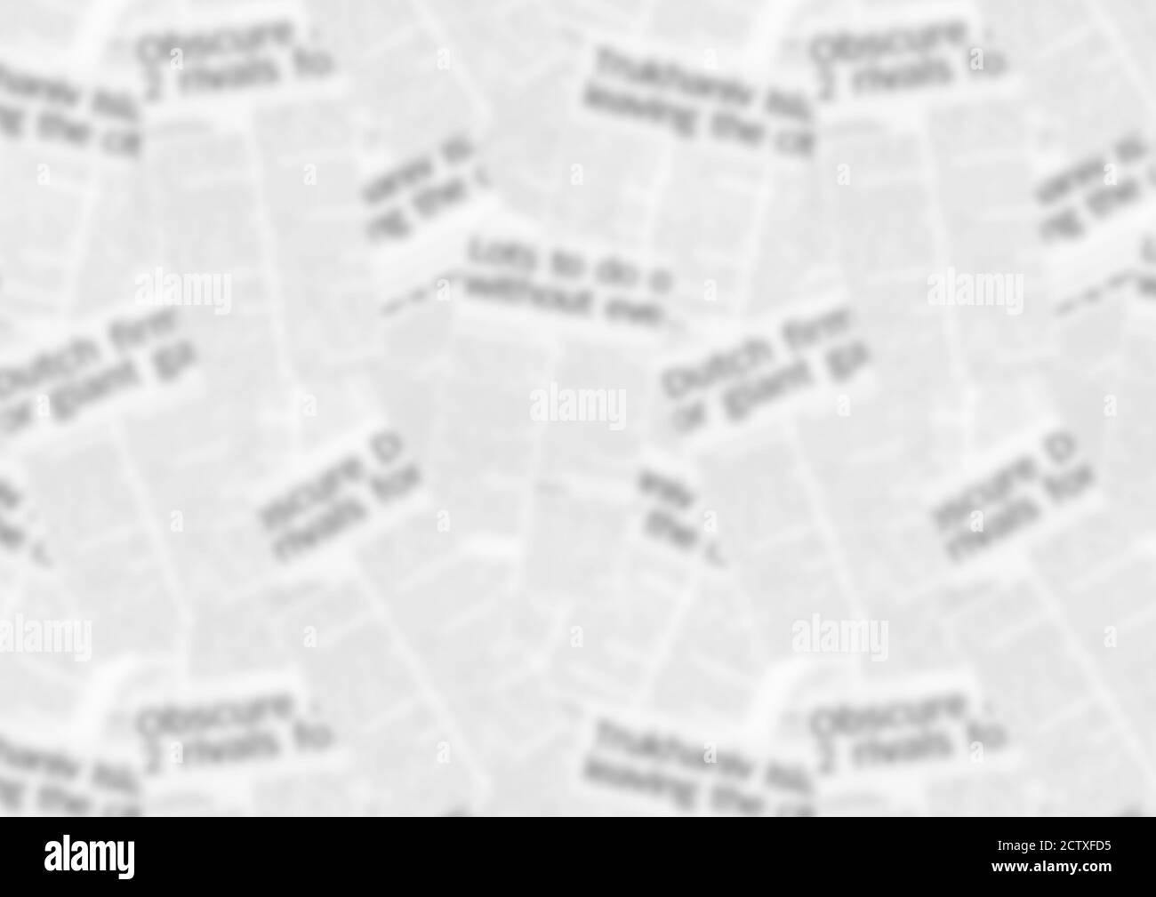 Daily newspaper horizontal Black and White Stock Photos & Images - Alamy
