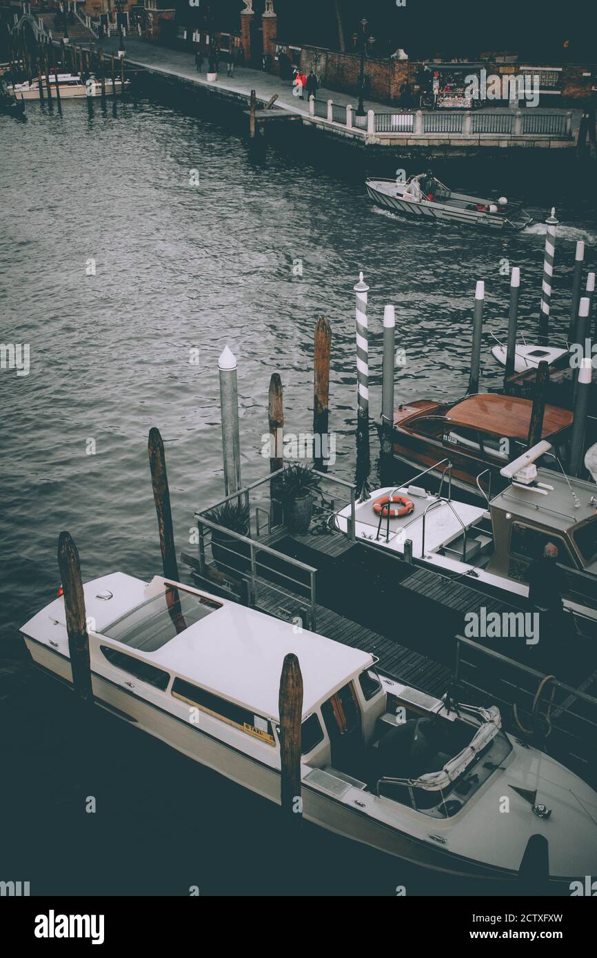 fantastic view on a town like venice Stock Photo - Alamy