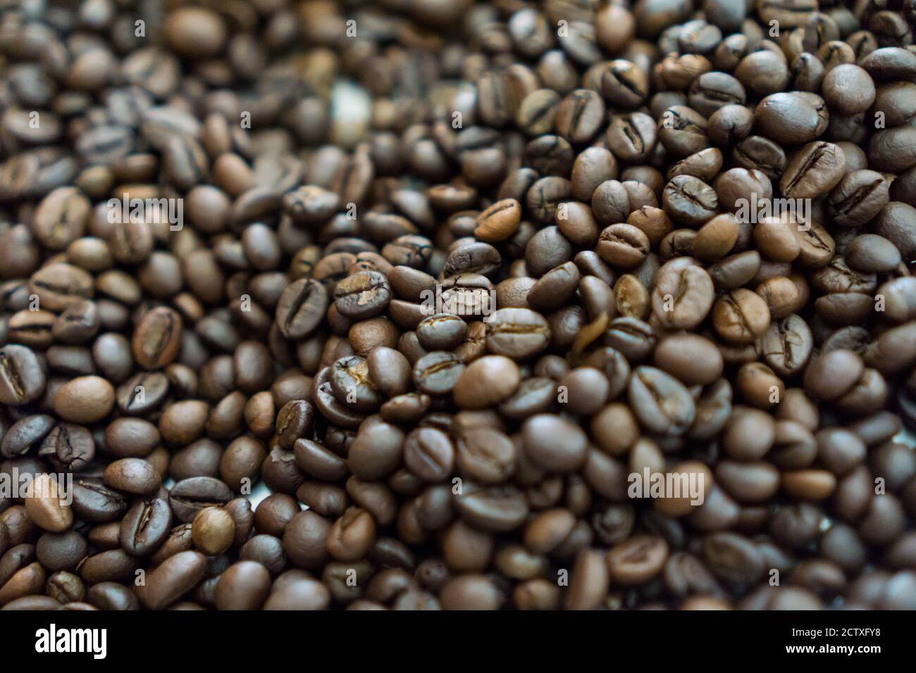 Roasting coffee transforms the chemical and physical properties of ...