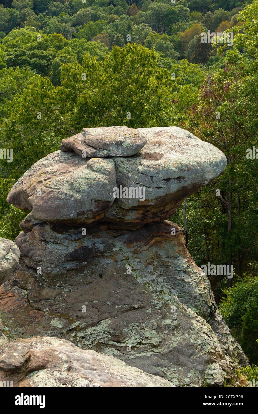 Rock formations at he Garden of the Gods in the afternoon light ...