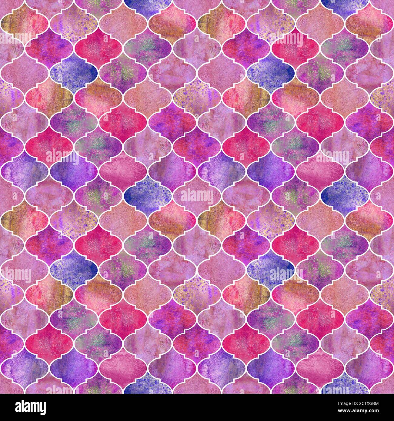 Pink Moroccan Background