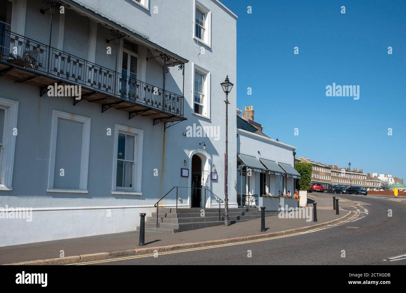 Ramsgate, Kent, England, UK. 2020. Historic building Albion House where ...
