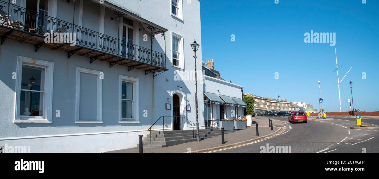 Ramsgate, Kent, England, UK. 2020. Historic building Albion House where ...