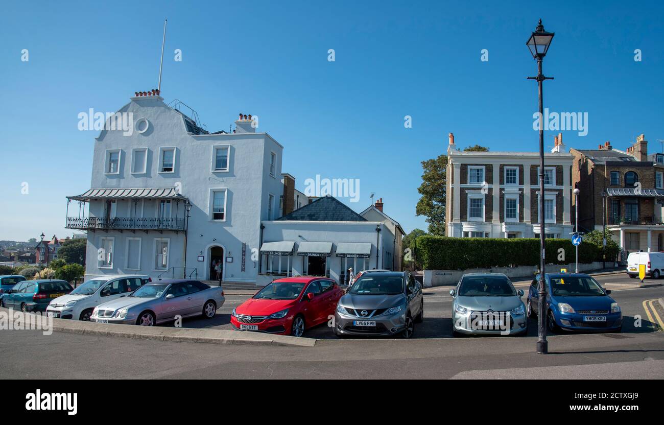 Ramsgate, Kent, England, UK. 2020. Historic building Albion House where ...