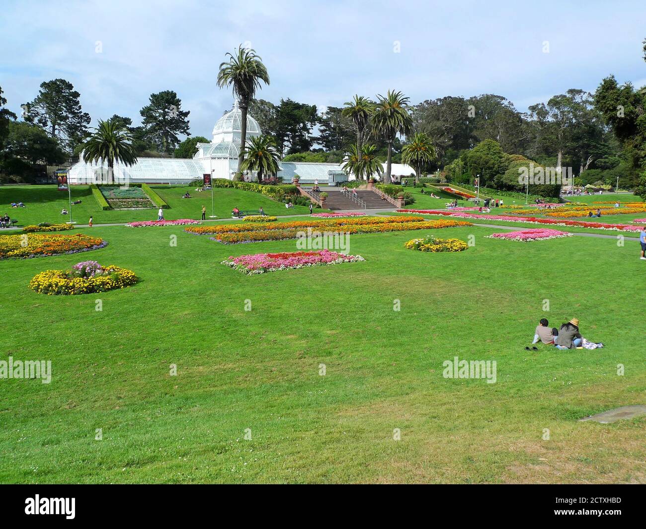 A VIEW OF THE SAN FRANCISCO BOTANIC GARDEN Stock Photo - Alamy