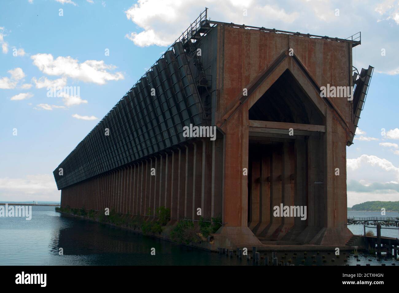 Ore Terminal, Marquette, Michigan Stock Photo - Alamy