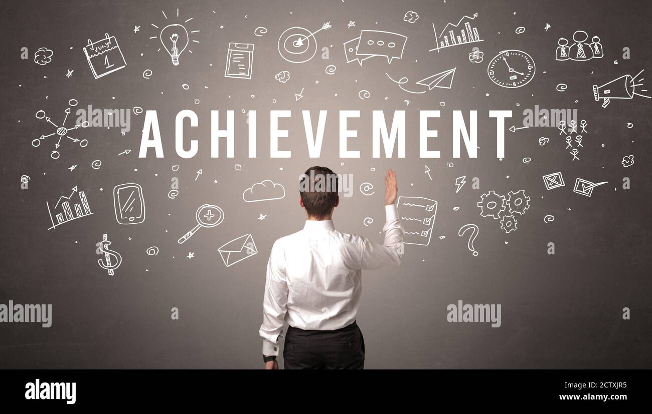 Achievement connection cooperation graphic hi-res stock photography and ...