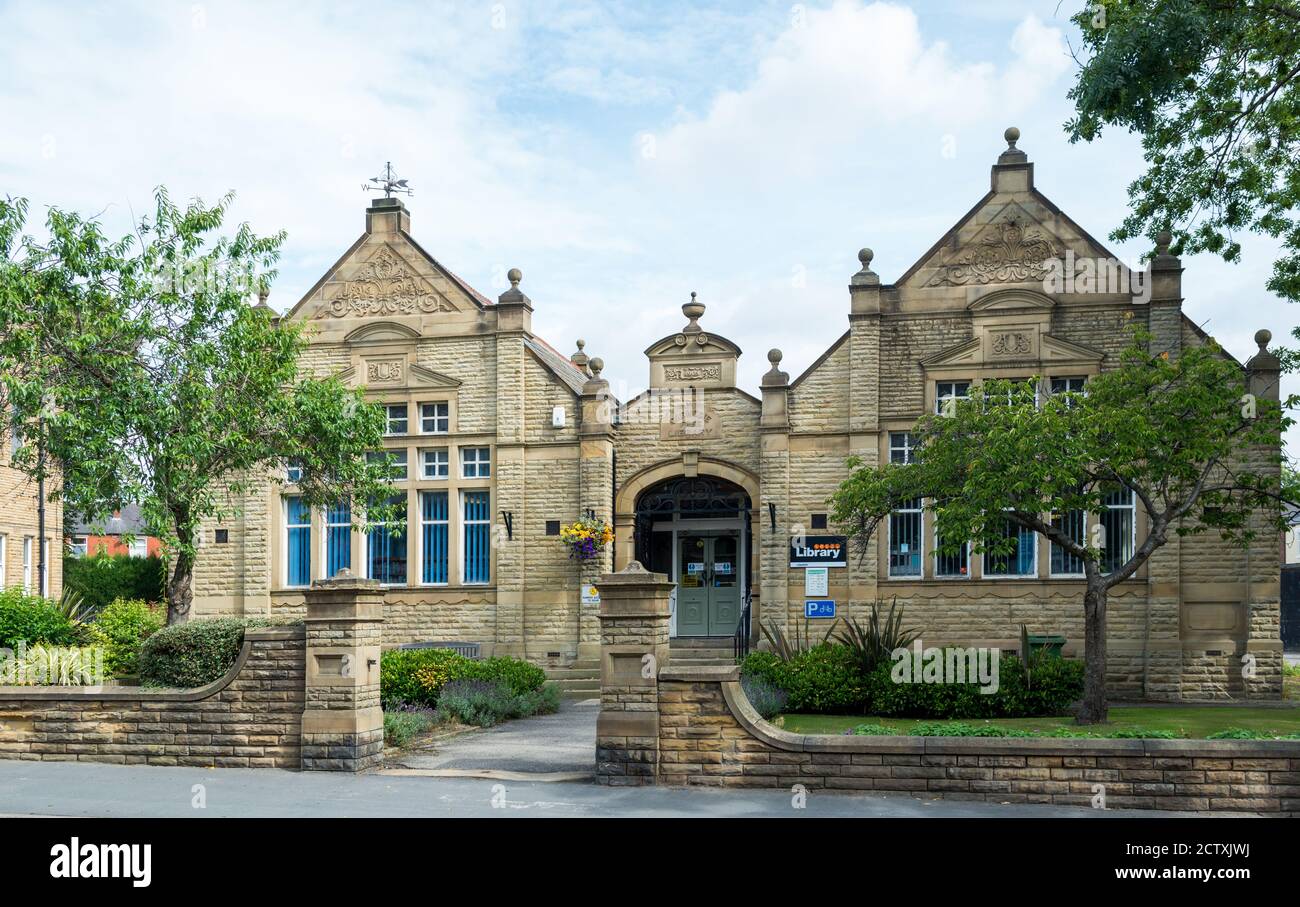 Horbury public library Stock Photo - Alamy