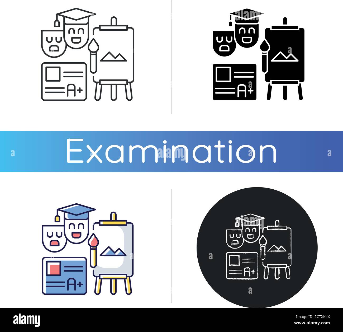 Assessment certification Stock Vector Images - Alamy