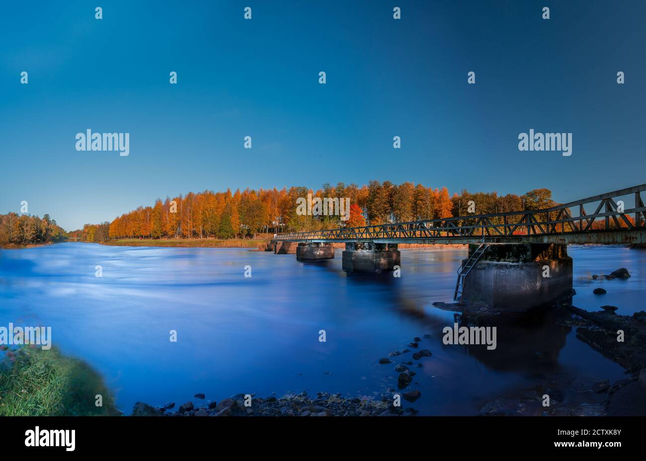 fall is on the way and many colors in the mother nature Stock Photo - Alamy