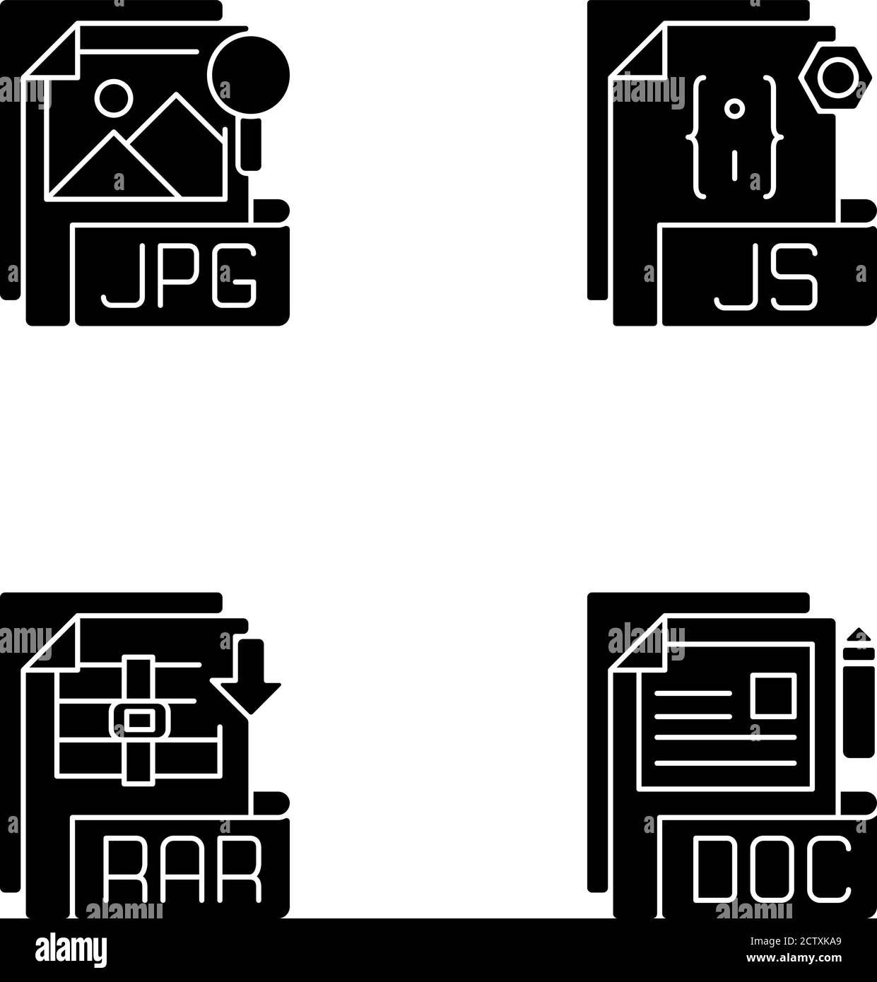 Test script image Stock Vector Images - Alamy