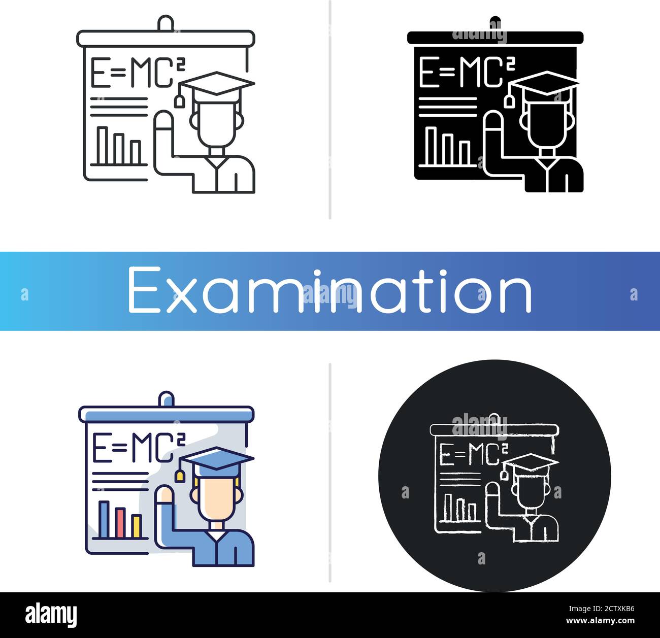 Achievement test icon Stock Vector Image & Art - Alamy