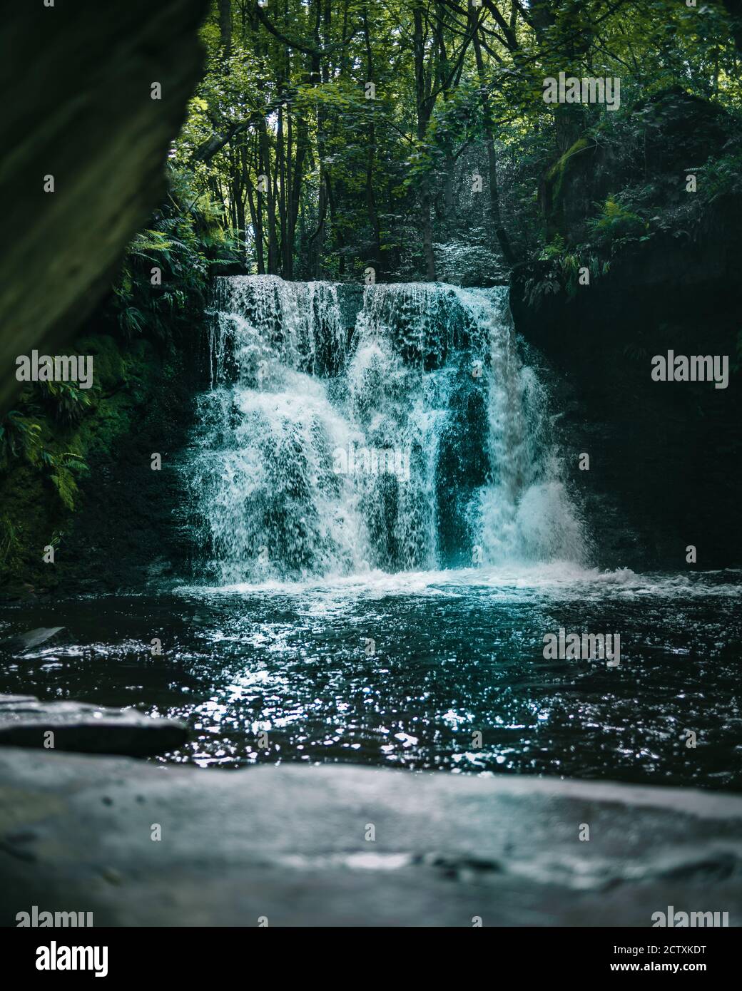 Woodland waterfalls hi-res stock photography and images - Alamy